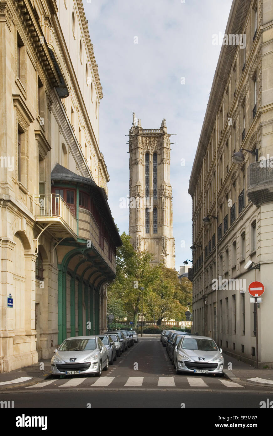 Saint jacques tower tour paris hi-res stock photography and images - Alamy