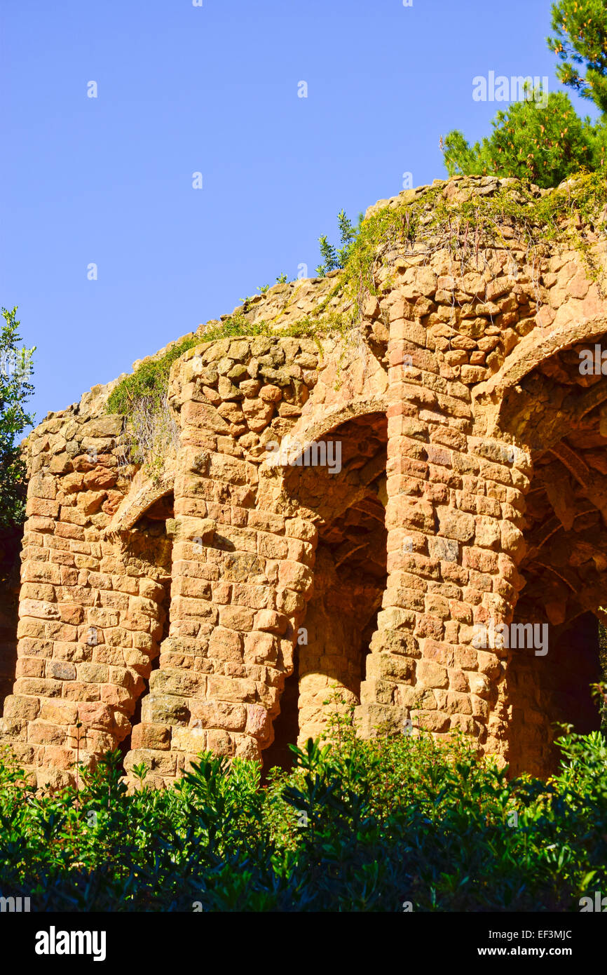 Designed by the catalonian architect antoni gaudi hi-res stock ...