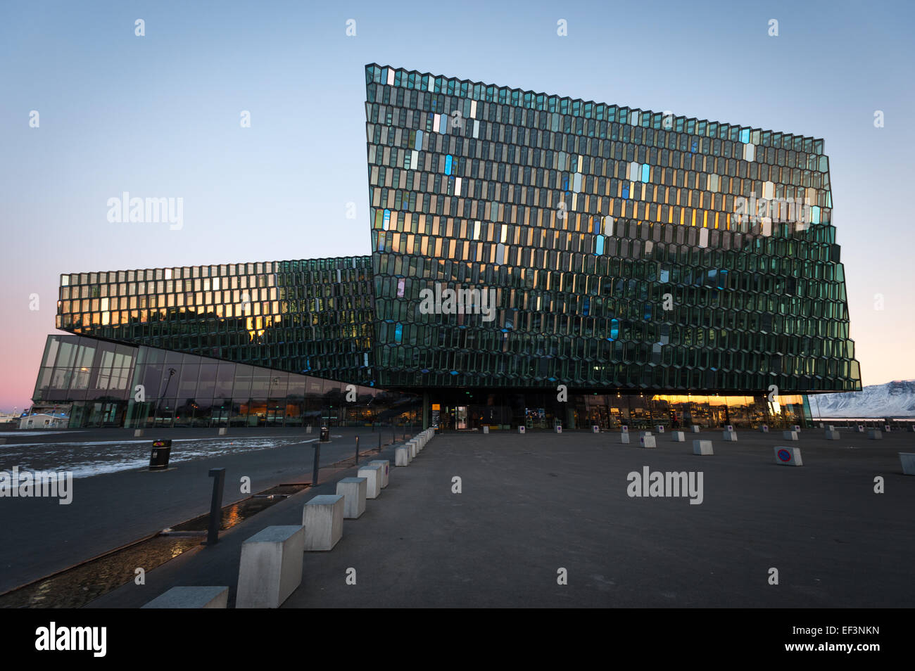 The Harpa concert and conference centre, Austurbakki, Reykjavik ...