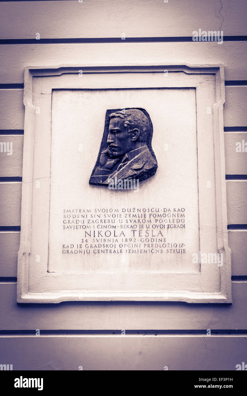 Nikola tesla hi-res stock photography and images - Alamy