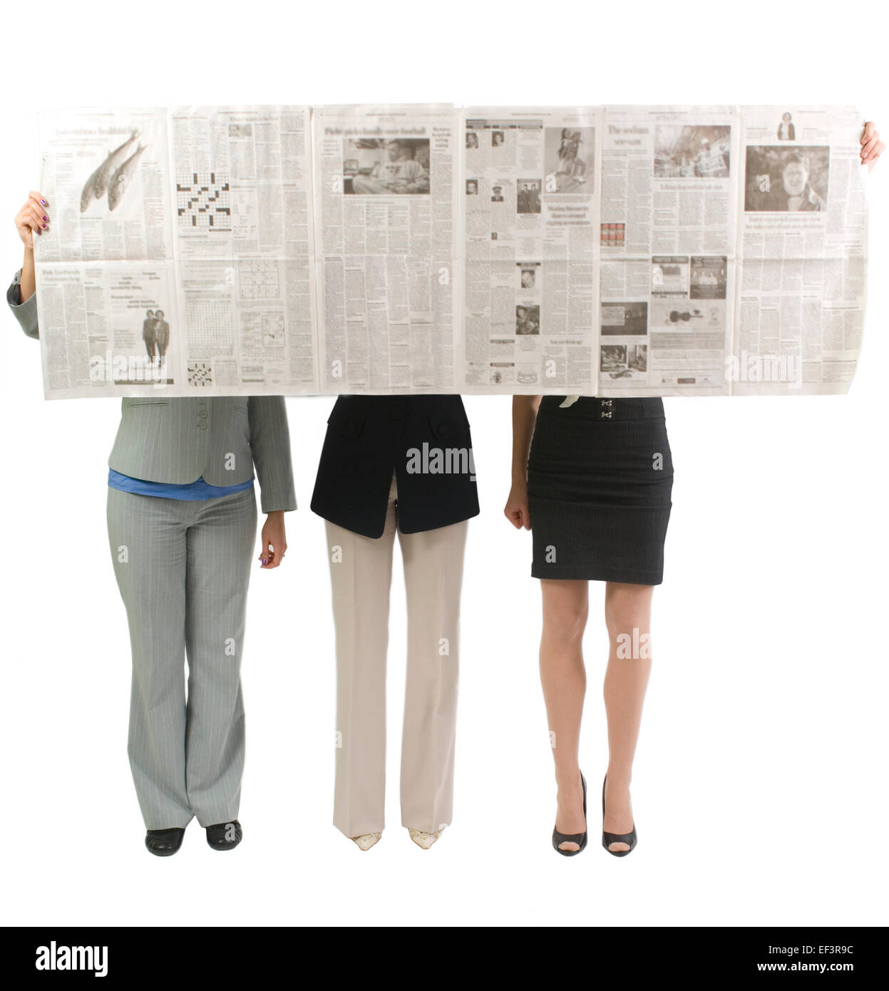 Reading to friends Cut Out Stock Images & Pictures - Alamy