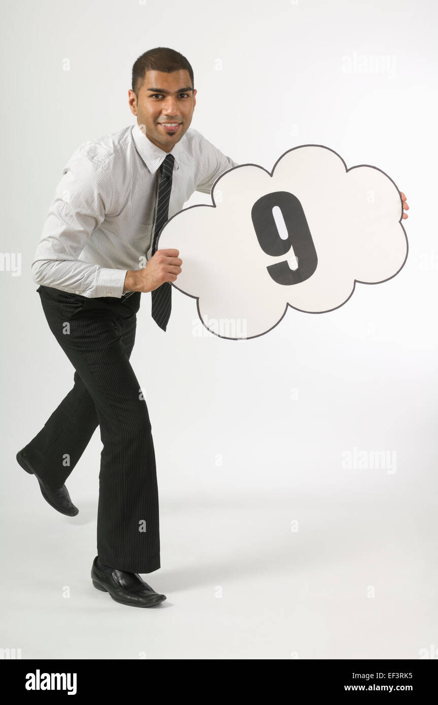 Number cloud font symbol white hi-res stock photography and images - Alamy