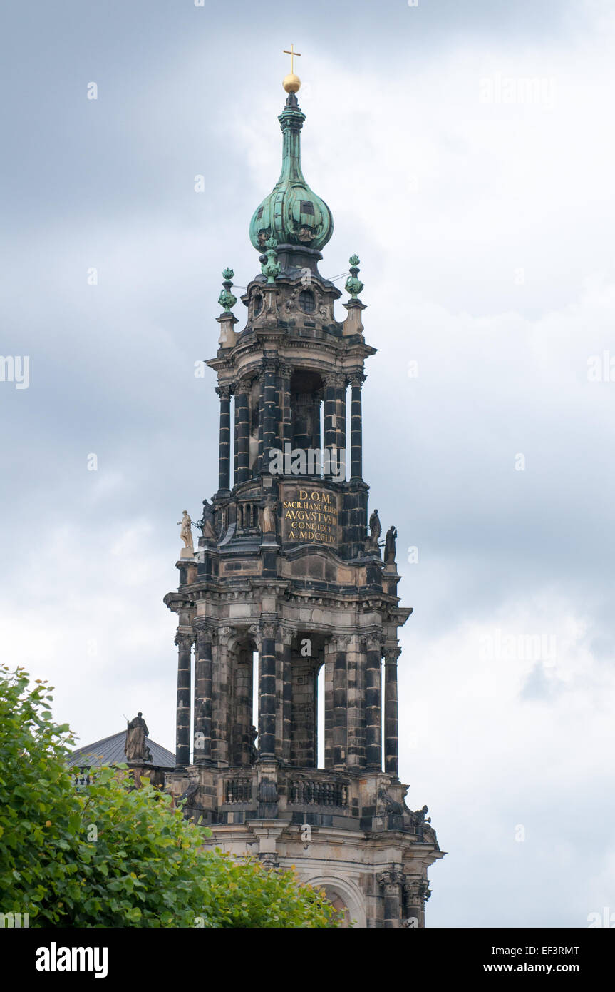 Sights of the city of Dresden. Germany. Ancient architecture Stock ...