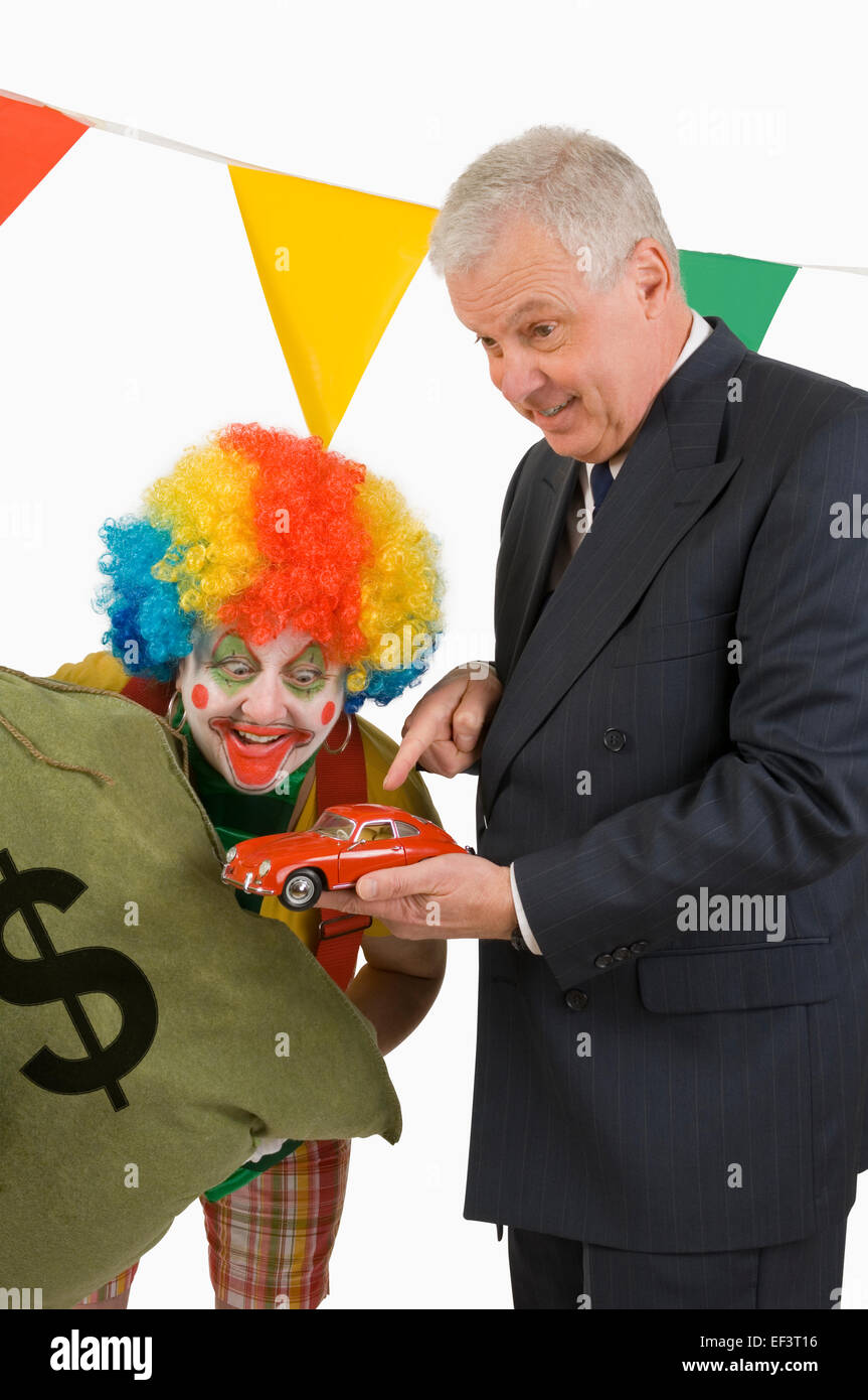 Rich clown hi-res stock photography and images - Alamy