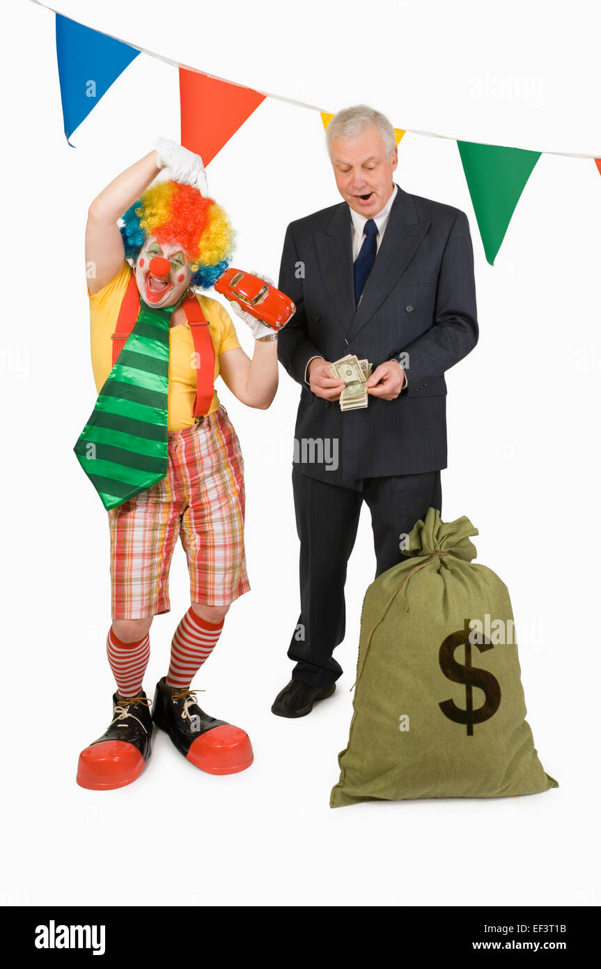 Mature woman wacky Cut Out Stock Images & Pictures - Alamy