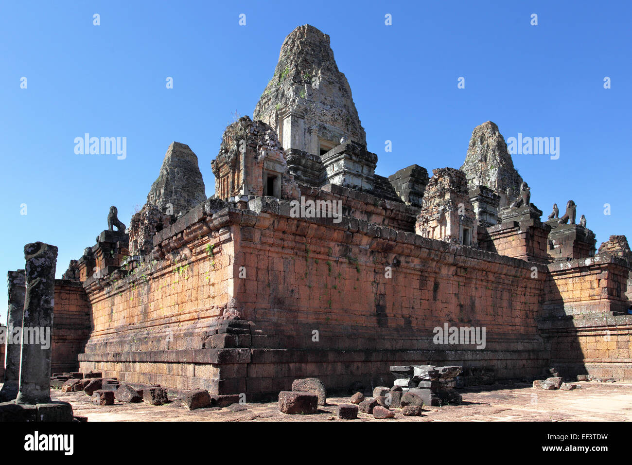 Ruins of The Pre Rup temple, Angkor, Cambodia Stock Photo - Alamy