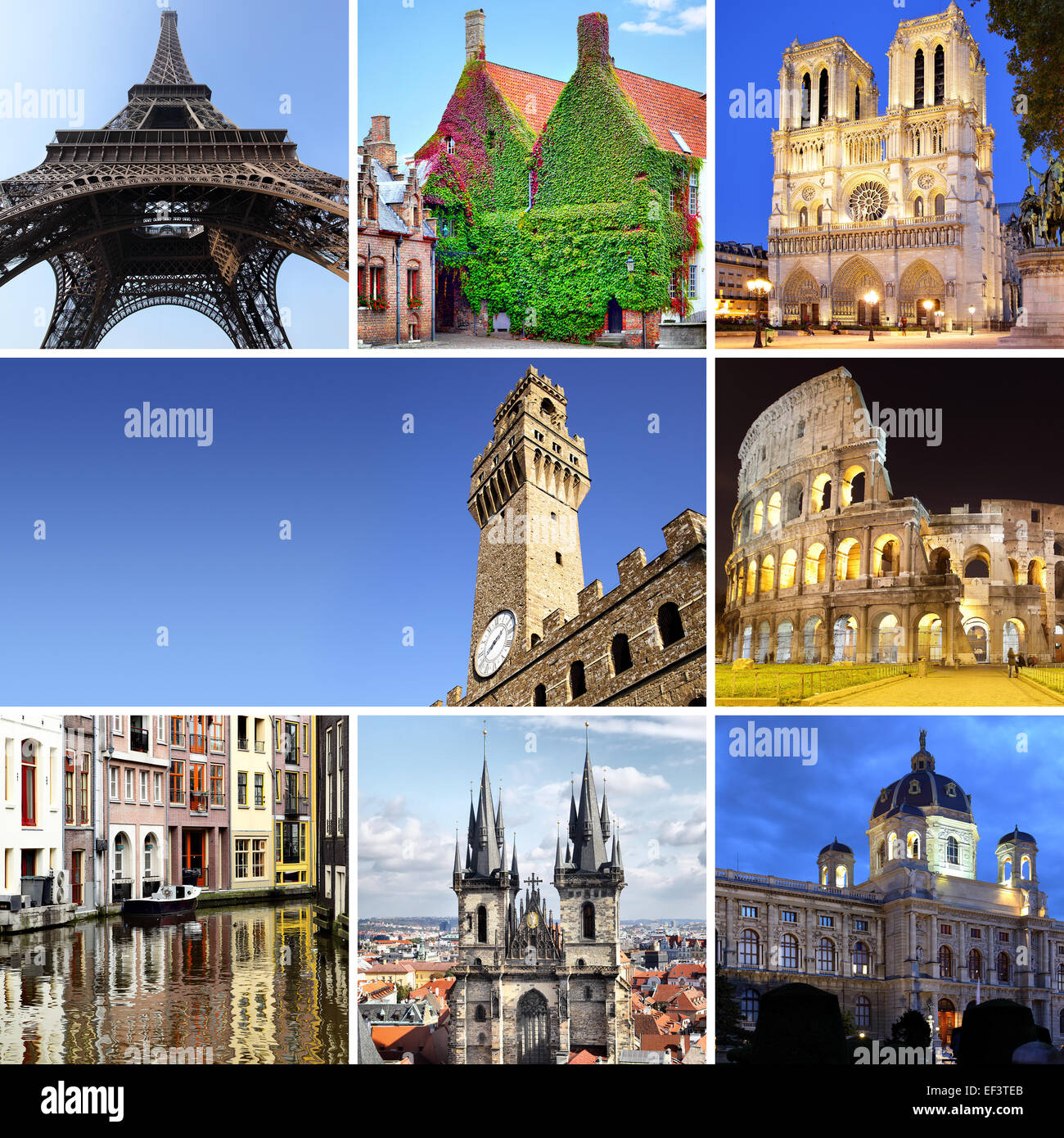 Travel famous landmarks europe hi-res stock photography and images - Alamy