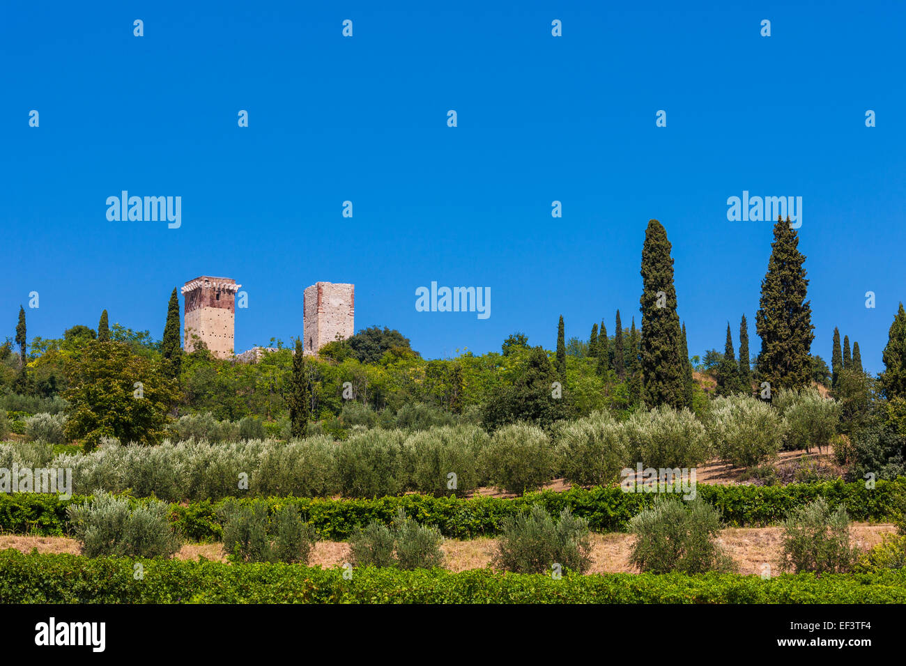 Italy veneto montorio veronese castle hi-res stock photography and ...