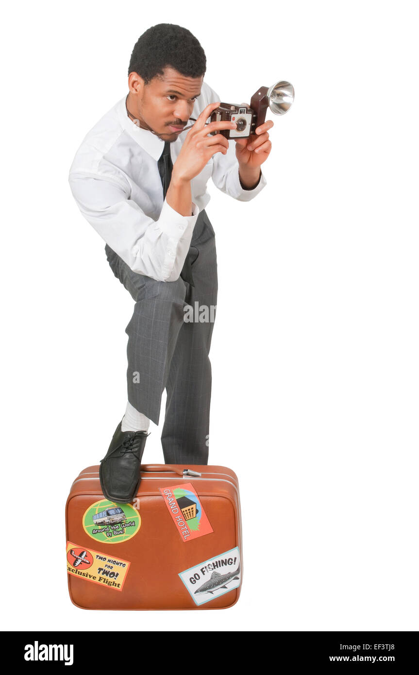 Male business person taking Cut Out Stock Images & Pictures - Alamy