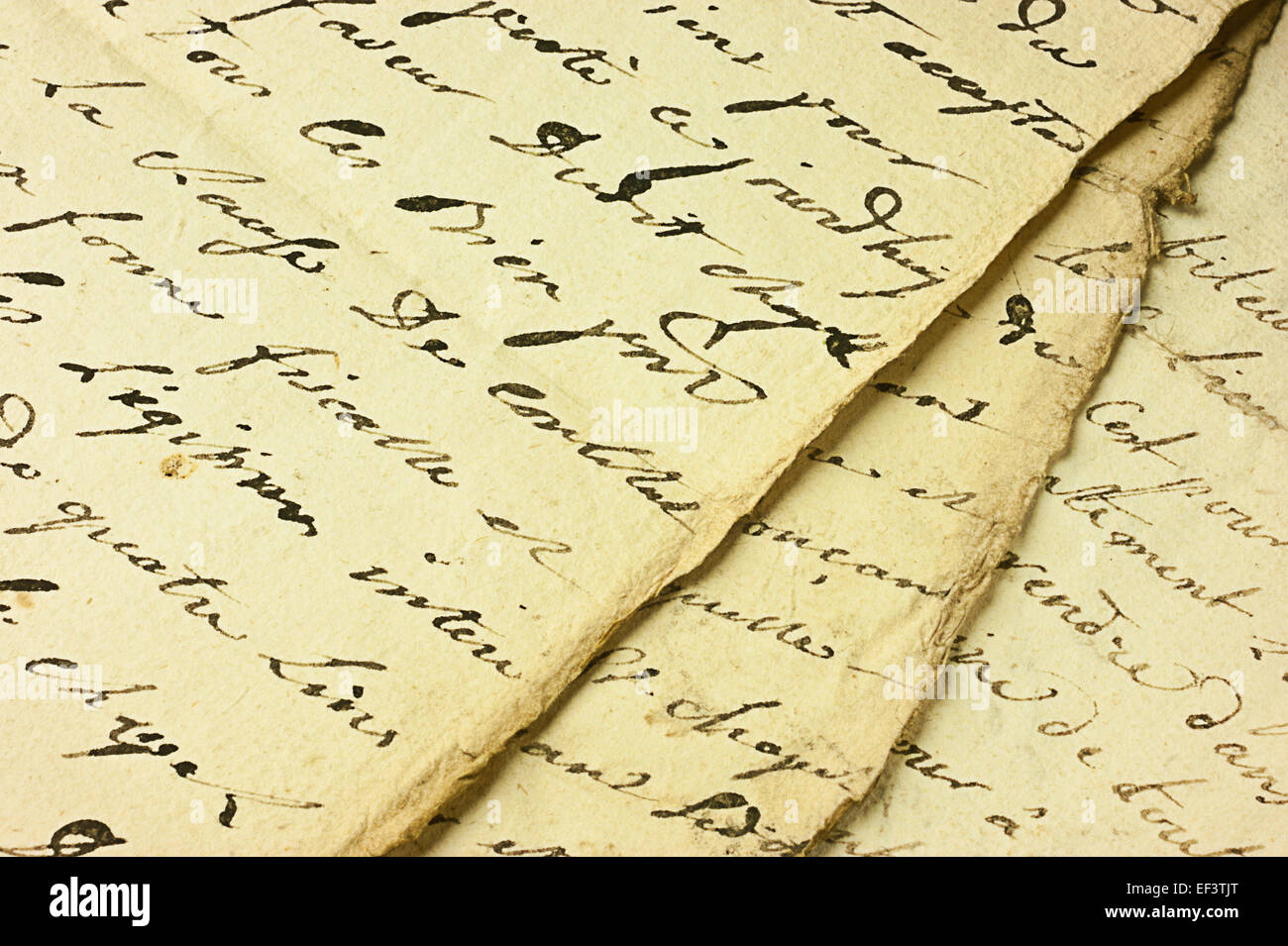 Ancient text written by hand hi-res stock photography and images - Alamy