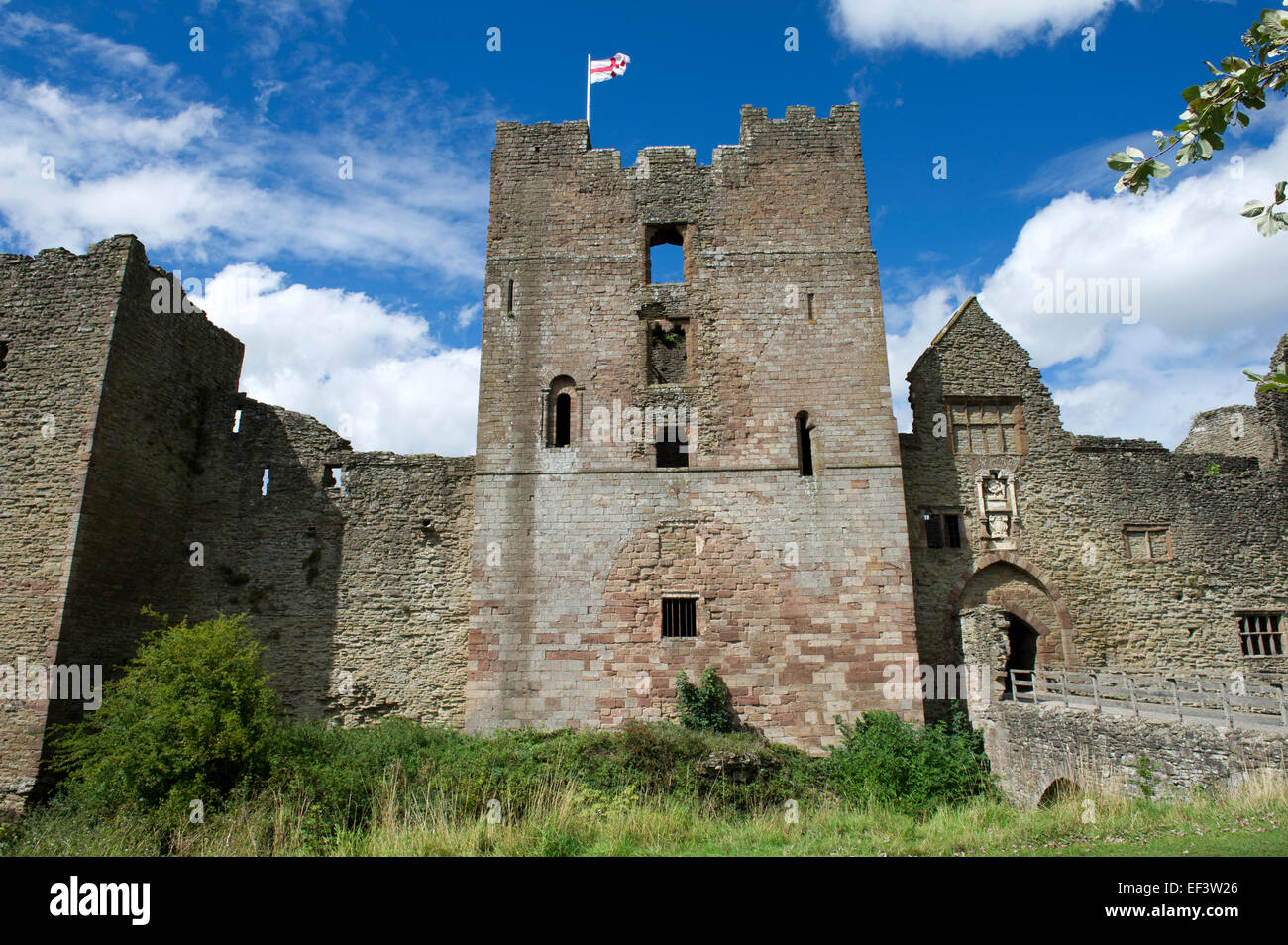 Ludlow Castle, Ludlow in Shropshire Stock Photo - Alamy