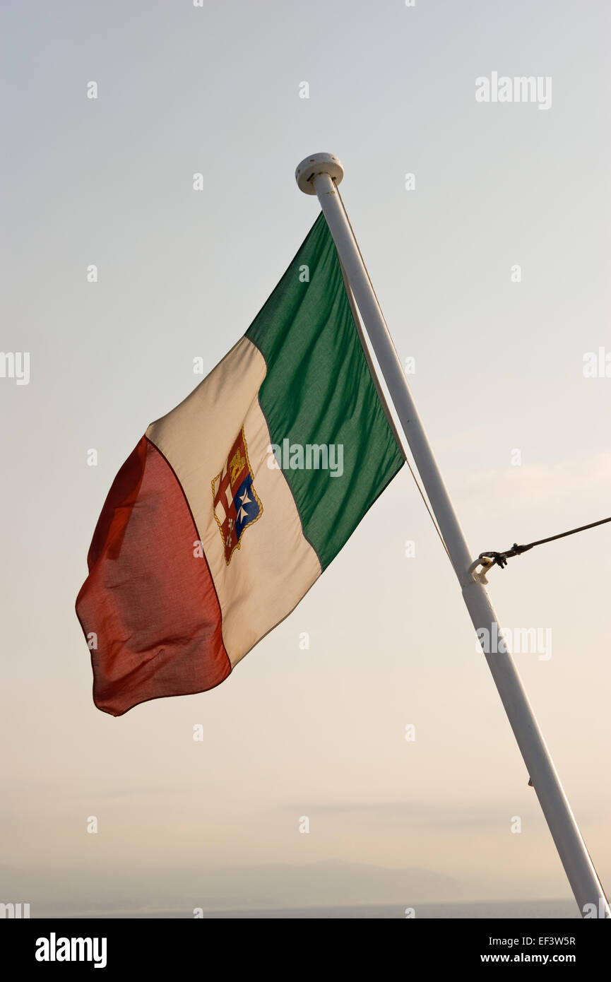 Italian flag ship hi-res stock photography and images - Alamy