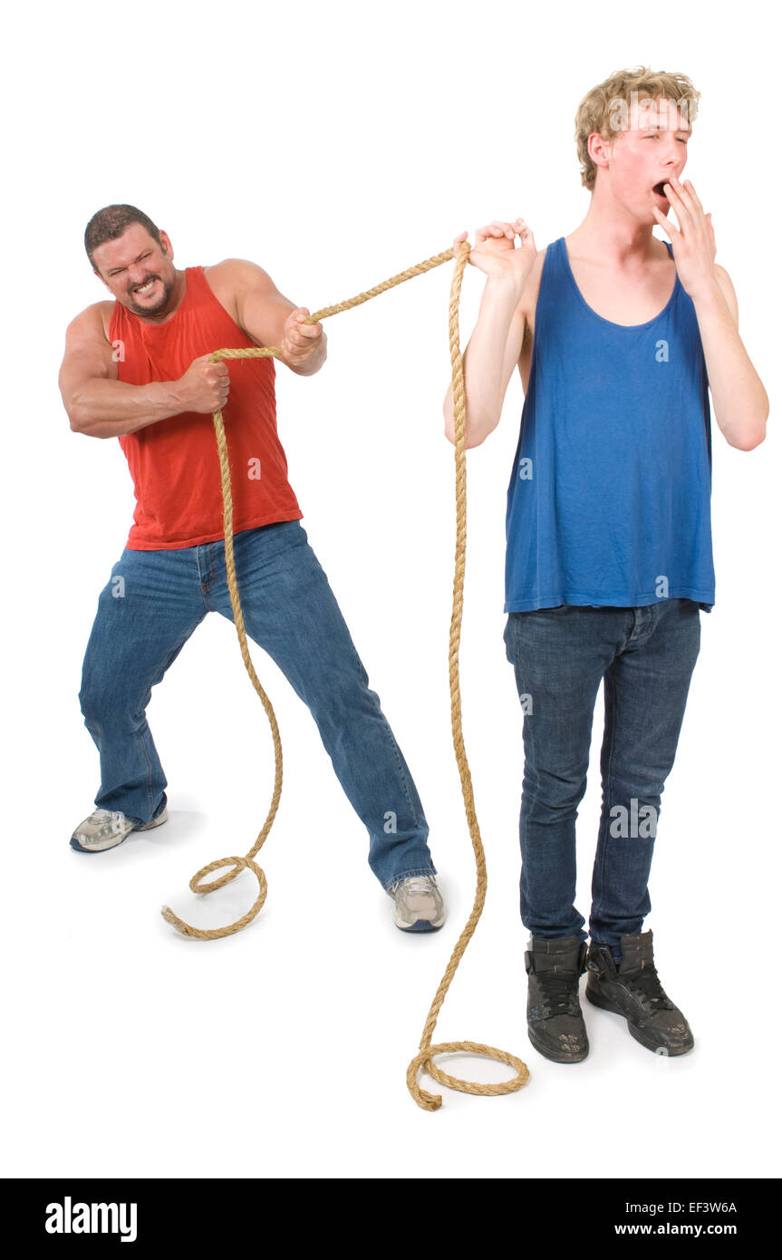 Strong tug Cut Out Stock Images & Pictures - Alamy