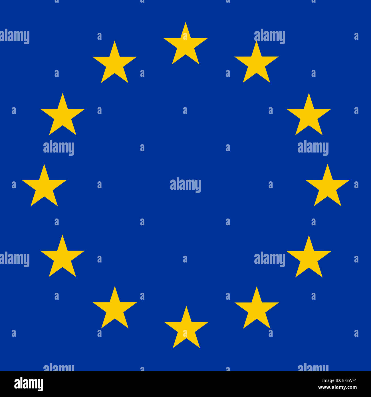 Raster illustration of European Union sign close up Stock Photo - Alamy
