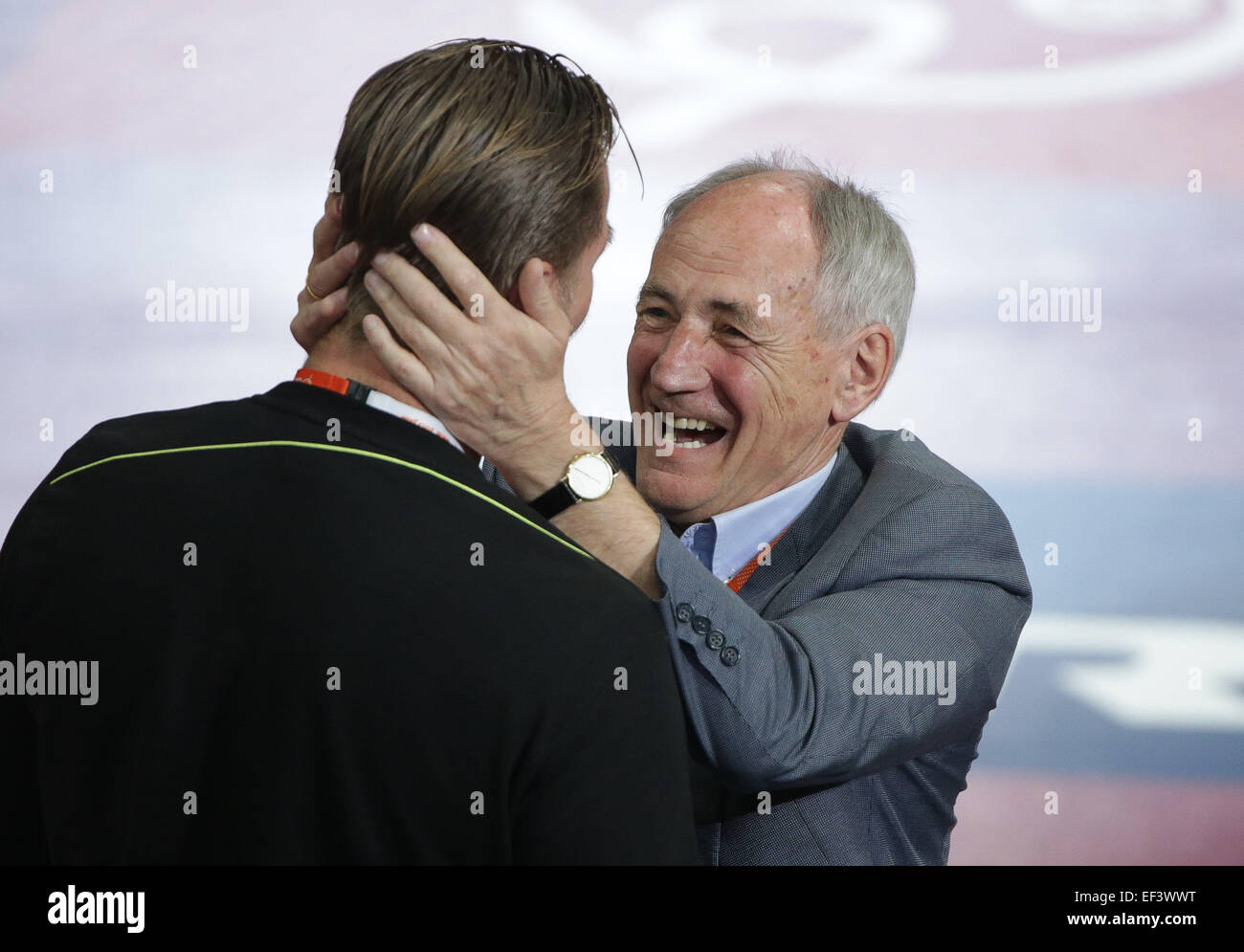 The president of the German Handball Federation (DHB), Bernhard Bauer ...