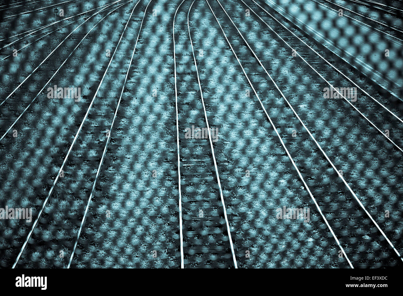 Railway tracks from above hi-res stock photography and images - Alamy