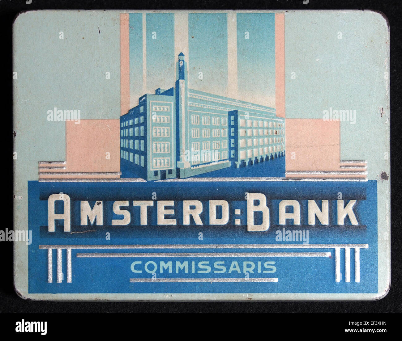 The Amsterdam Bank cigar tin is an antique item, often valued by ...