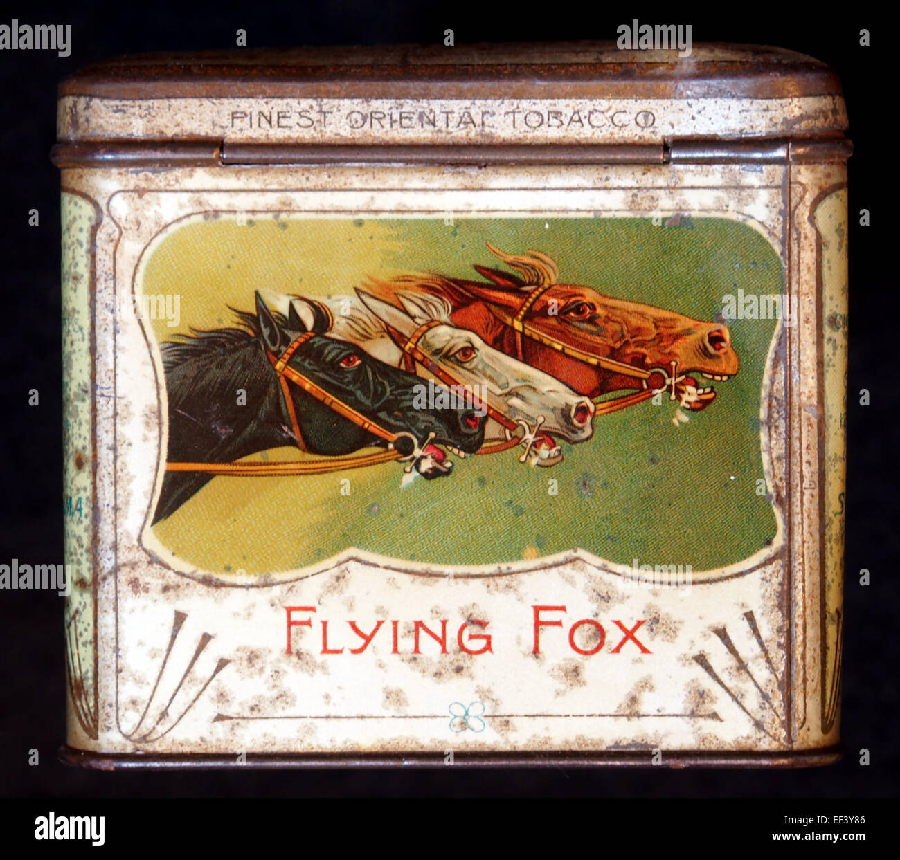 The Flying Fox cigarettes tin is a vintage collectible packaging from a ...