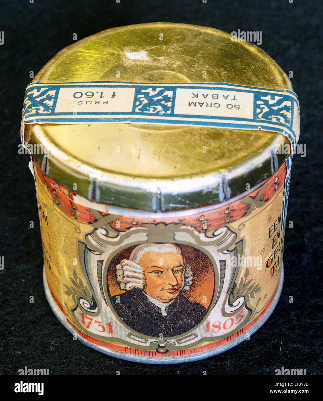 This image shows Founder Tabak van Rossems, a tobacco brand ...