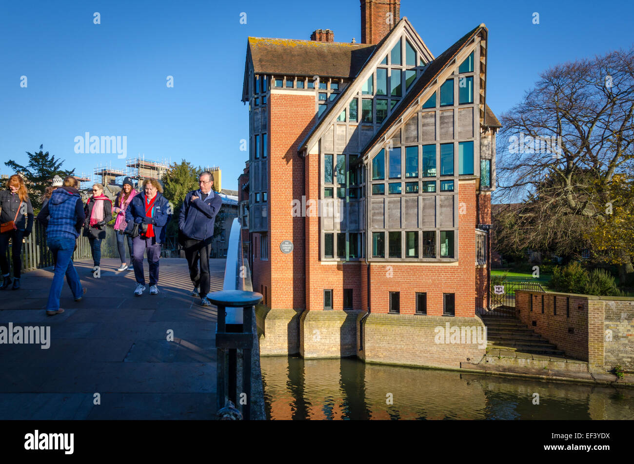 Jerwood Library, Trinity Hall Cambridge Stock Photo - Alamy