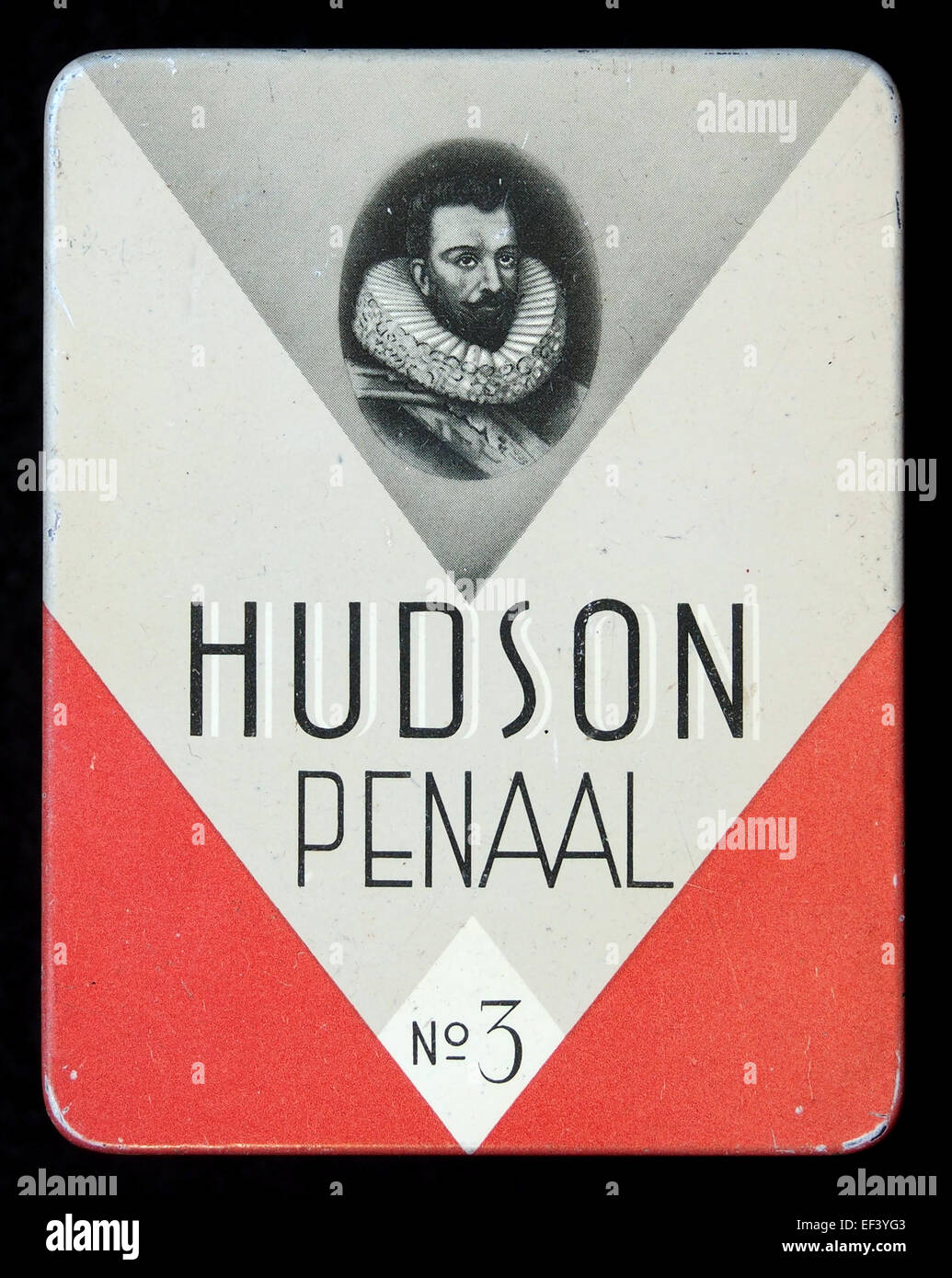 The Hudson Penaal No 3 cigar tin, known for its vintage design ...