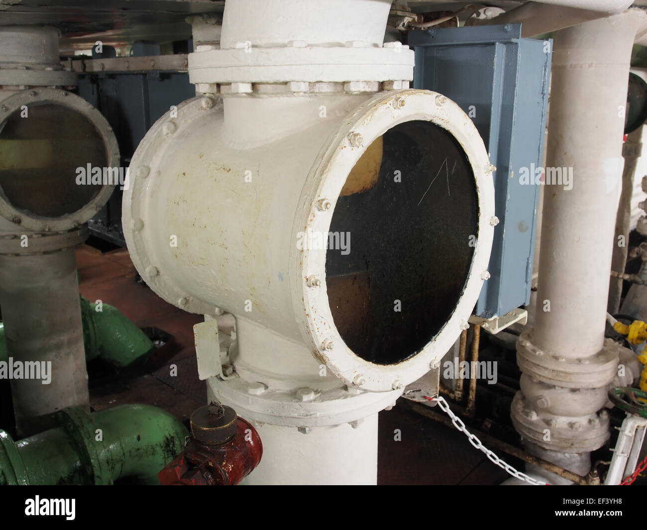 Interior view of the SS Rotterdam, showcasing the ship's design and ...