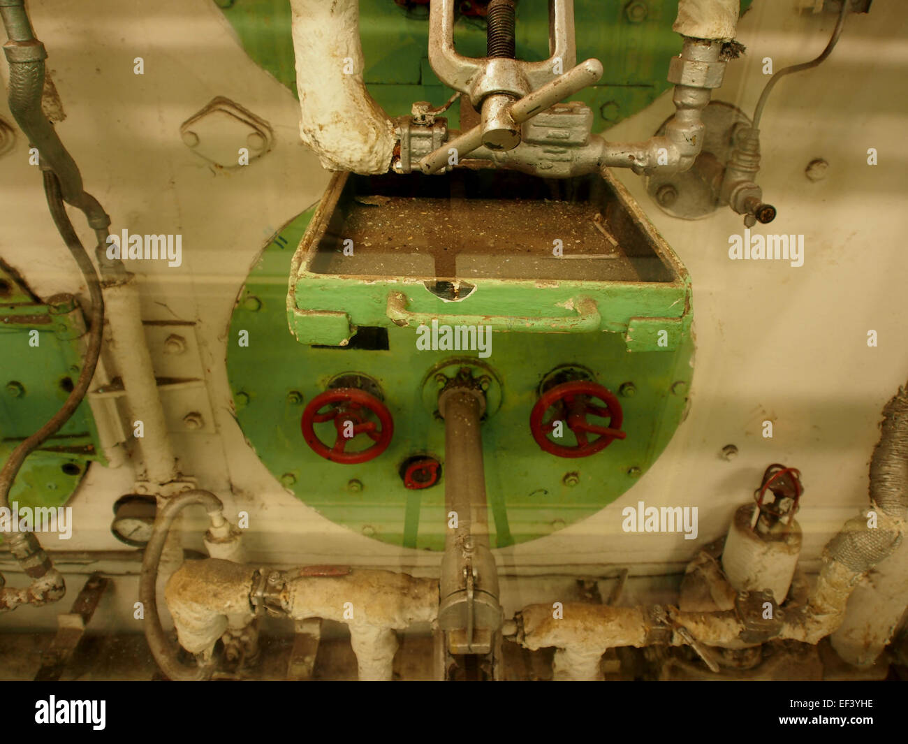 This interior image showcases a part of the SS Rotterdam, a retired ...