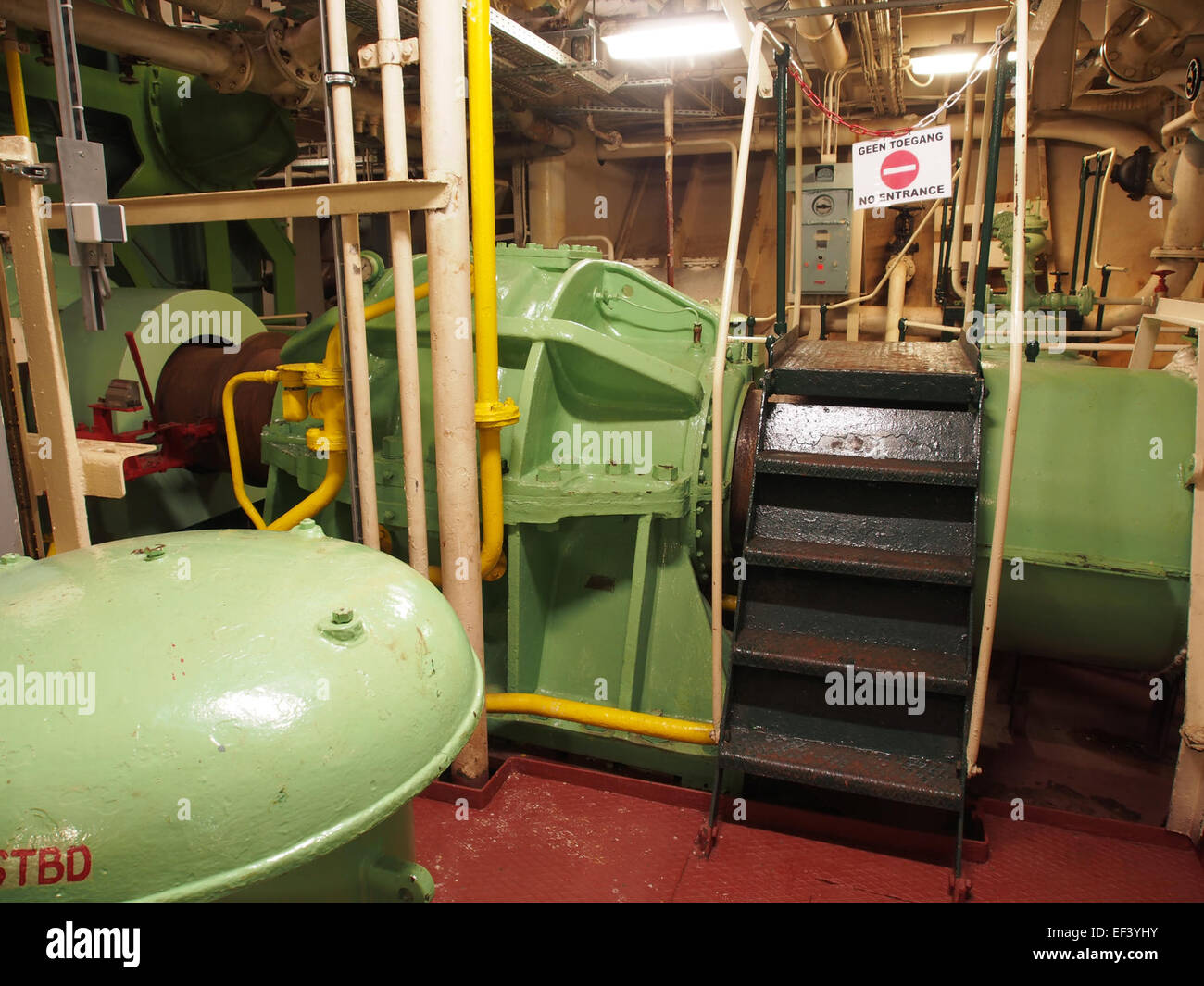 The SS Rotterdam, a retired Dutch ocean liner, is shown here from the ...