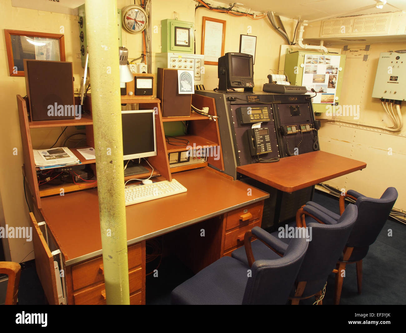Ship radio room hi-res stock photography and images - Alamy