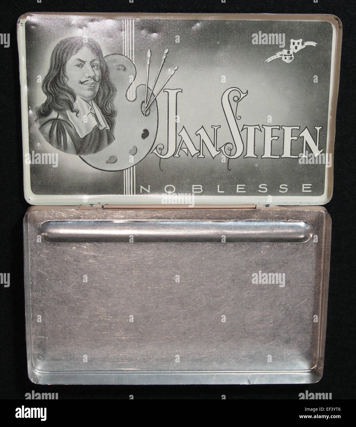 The Jan Steen Noblesse sigaren blik, or cigar tin, features traditional ...