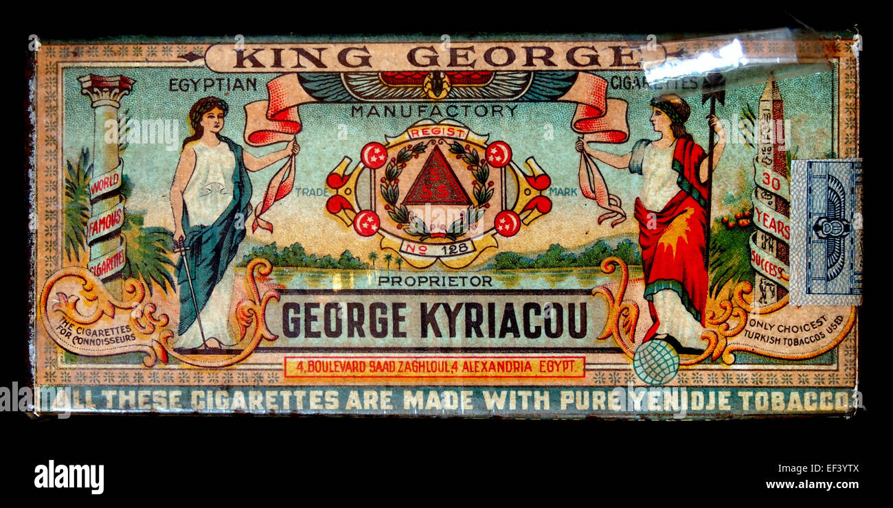 The King George cigar tin is a vintage collectible item that originally ...