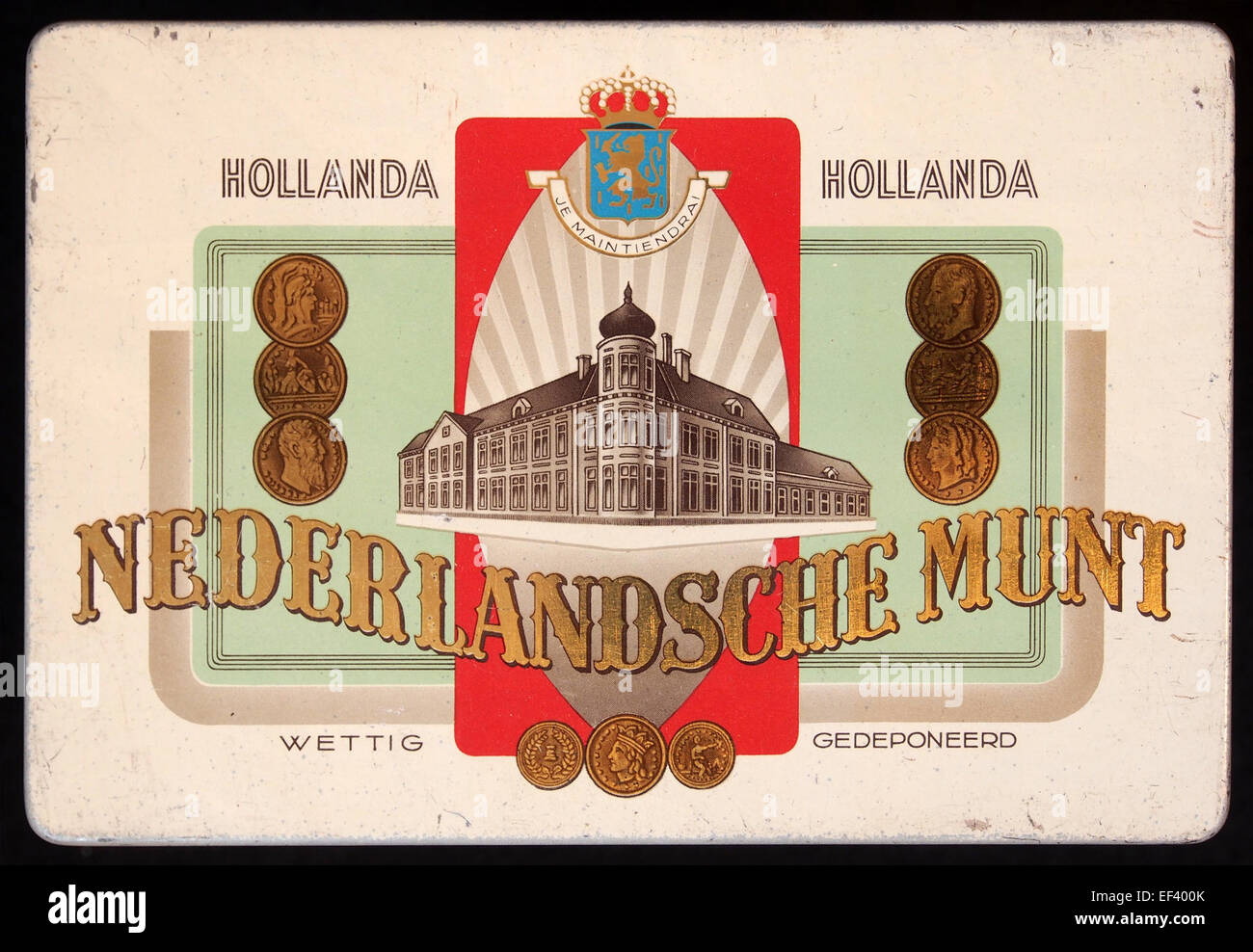 The Nederlandsche Munt Hollanda cigar tin is a collectible item ...
