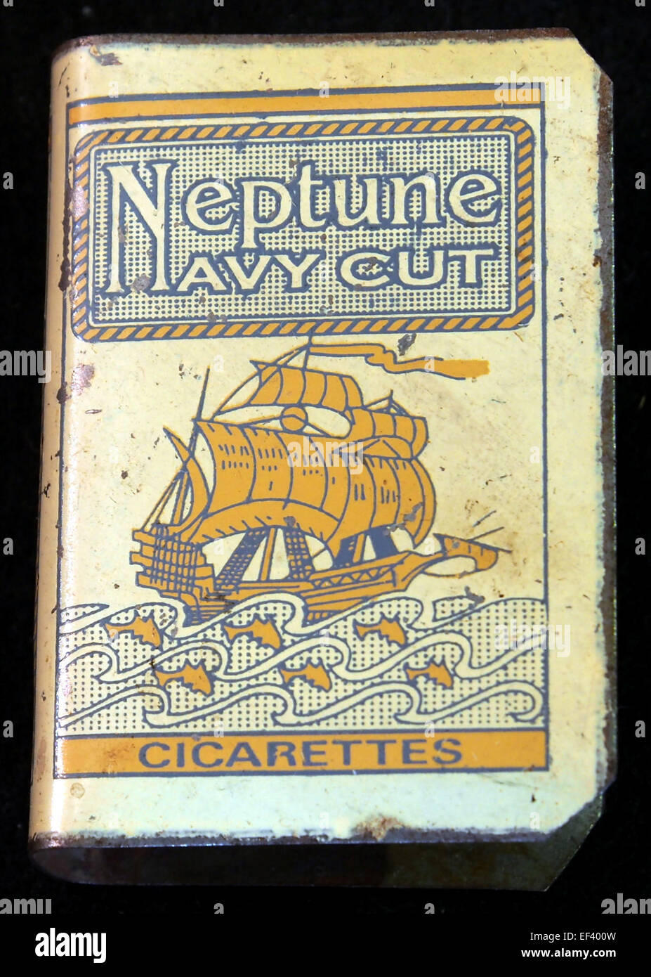 The Neptune Navy Cut cigarette matchbox holder is a vintage item, often ...