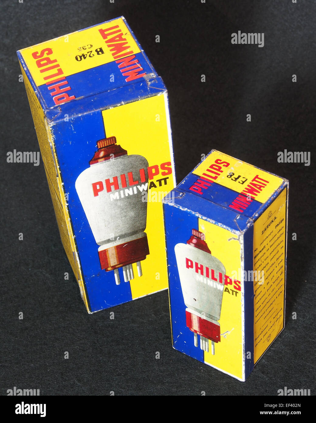Philips miniwatt blik hi-res stock photography and images - Alamy