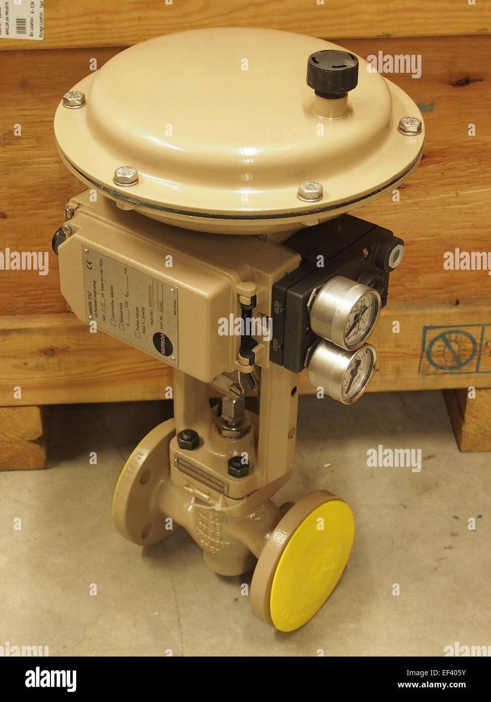 The Samson valve model 3767 is an industrial control valve used in ...