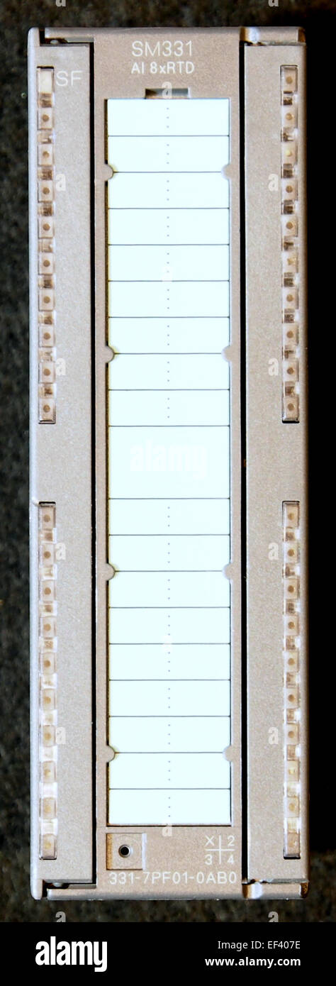 Siemens SM331, fron view Stock Photo - Alamy