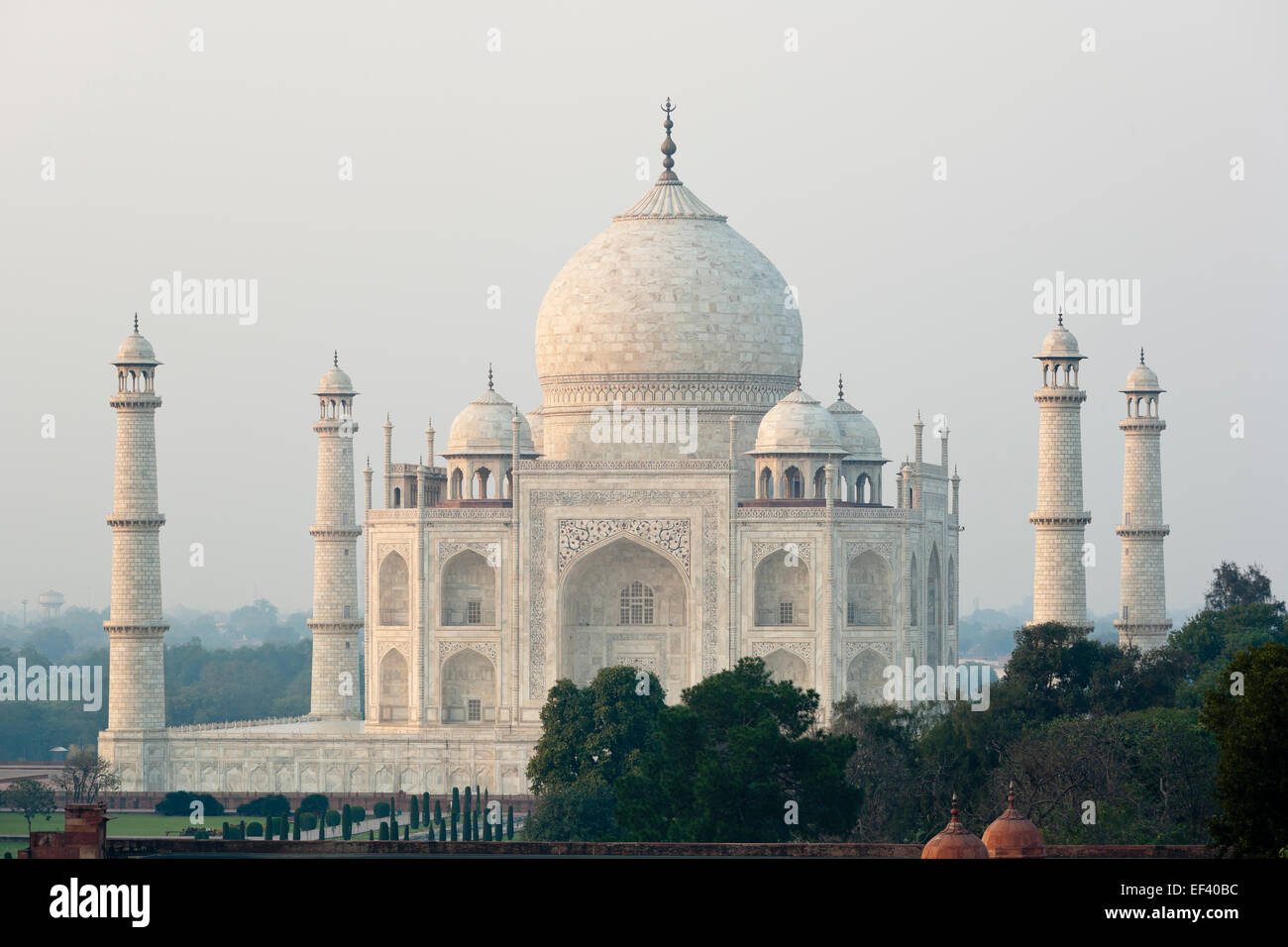 Taj mahal aerial view hi-res stock photography and images - Alamy