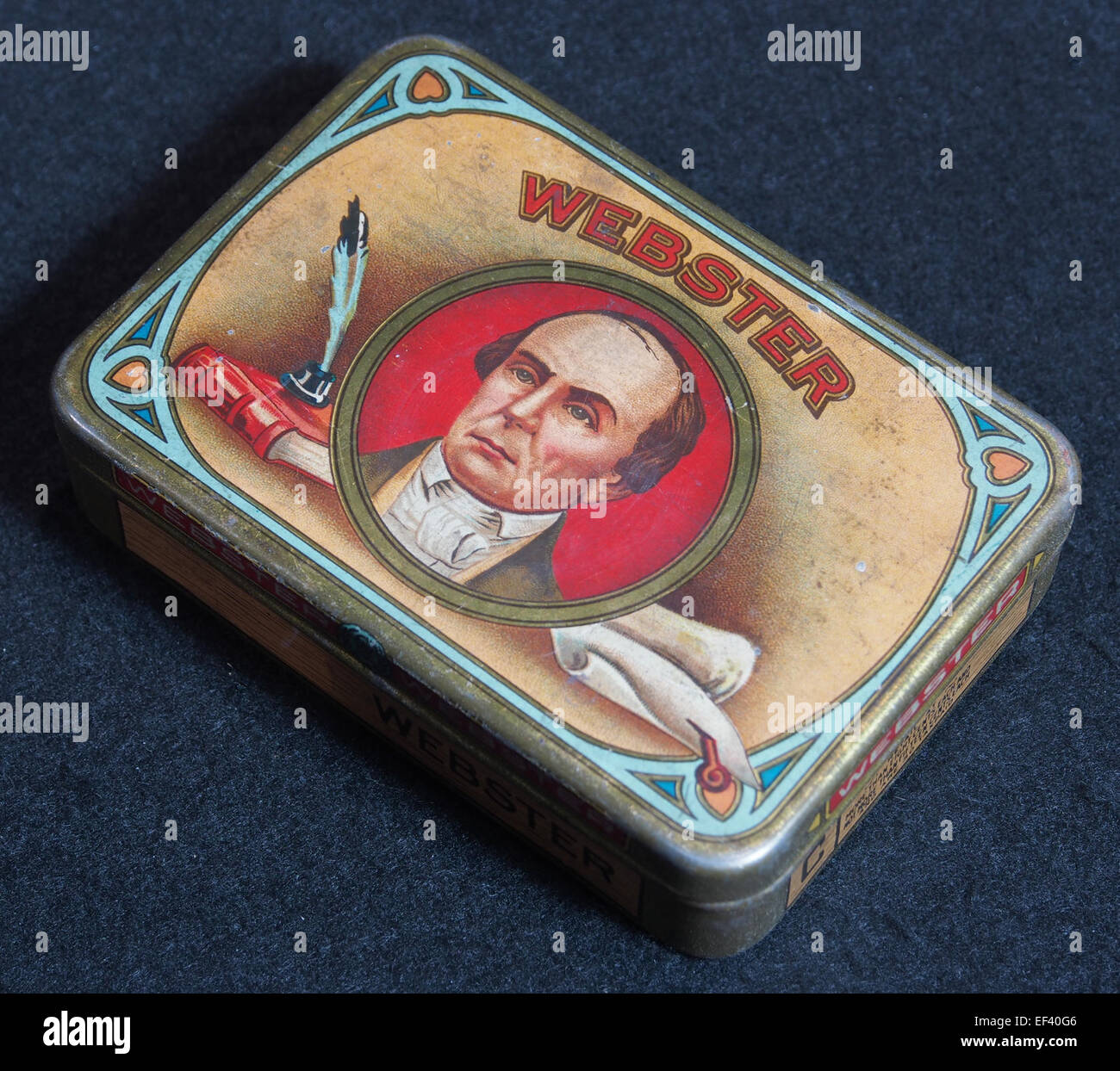 The Webster Colorado Claro is a cigar tin, associated with the Webster ...