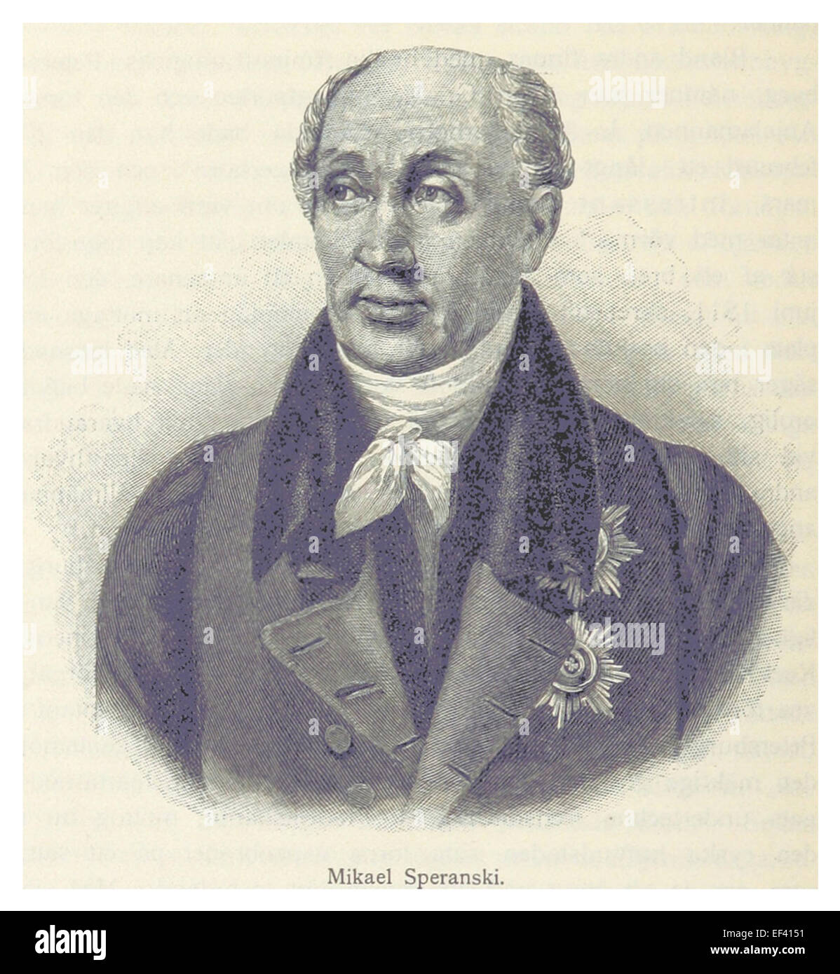 This 1897 entry by Danielson provides a portrait of Mikael Speranski ...