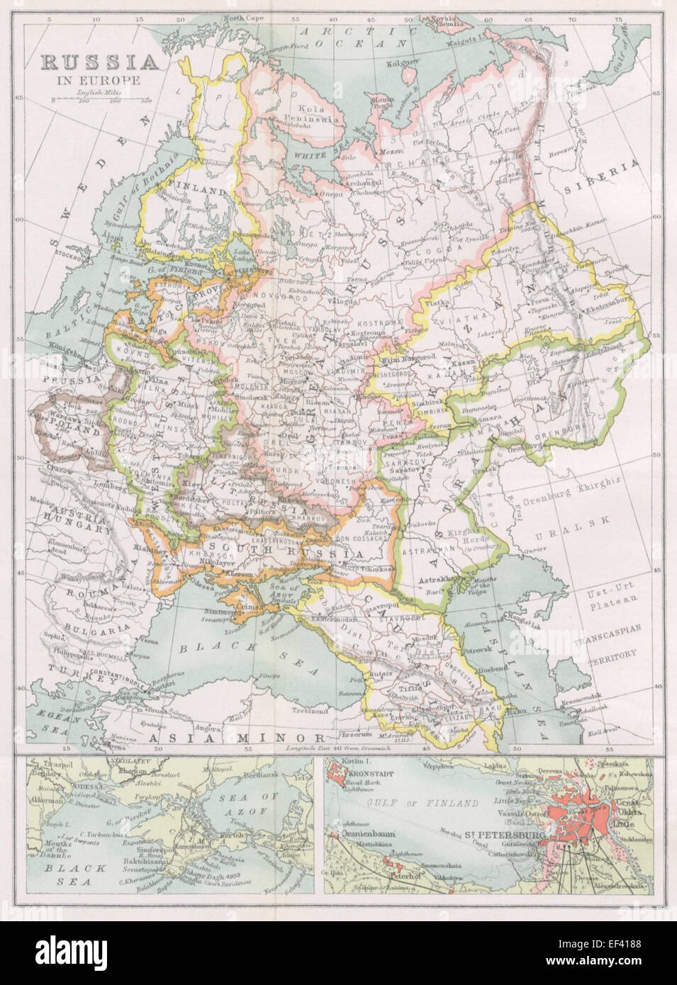 LEROY-BEAULIEU(1893) p1.006 RUSSIA IN EUROPE Stock Photo - Alamy