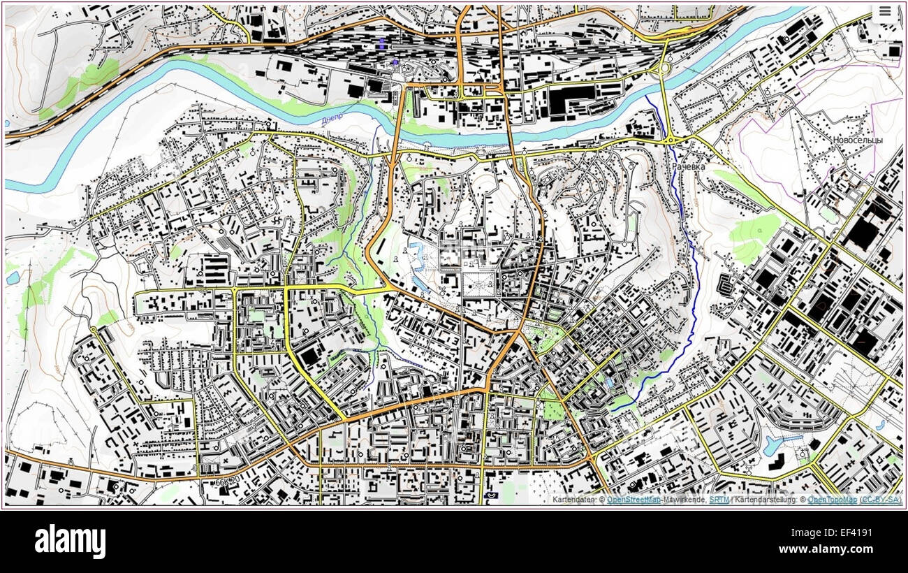 Smolensk map hi-res stock photography and images - Alamy