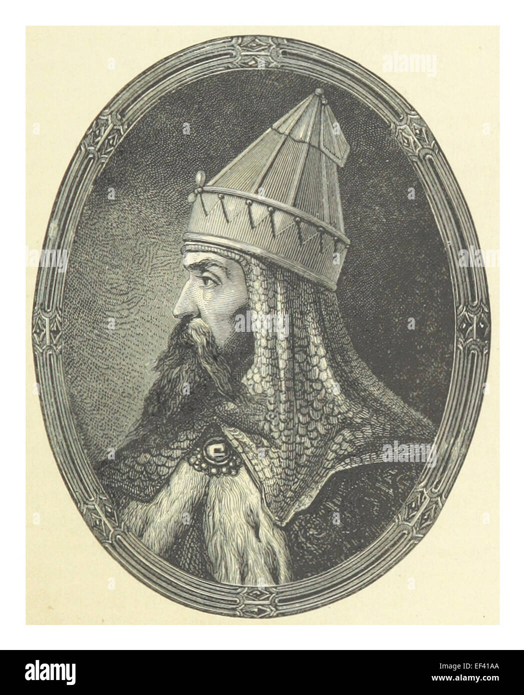 This 1879 illustration by Rambaud depicts Ivan III, the Grand Prince of Moscow, who played a ...