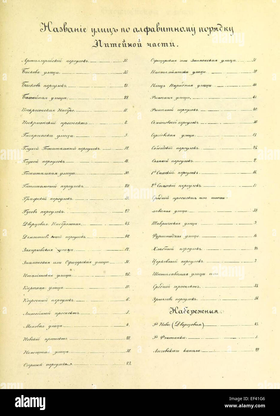 SPB1700-1849(1854) p115 (rest. full-view version from pdf Stock Photo - Alamy