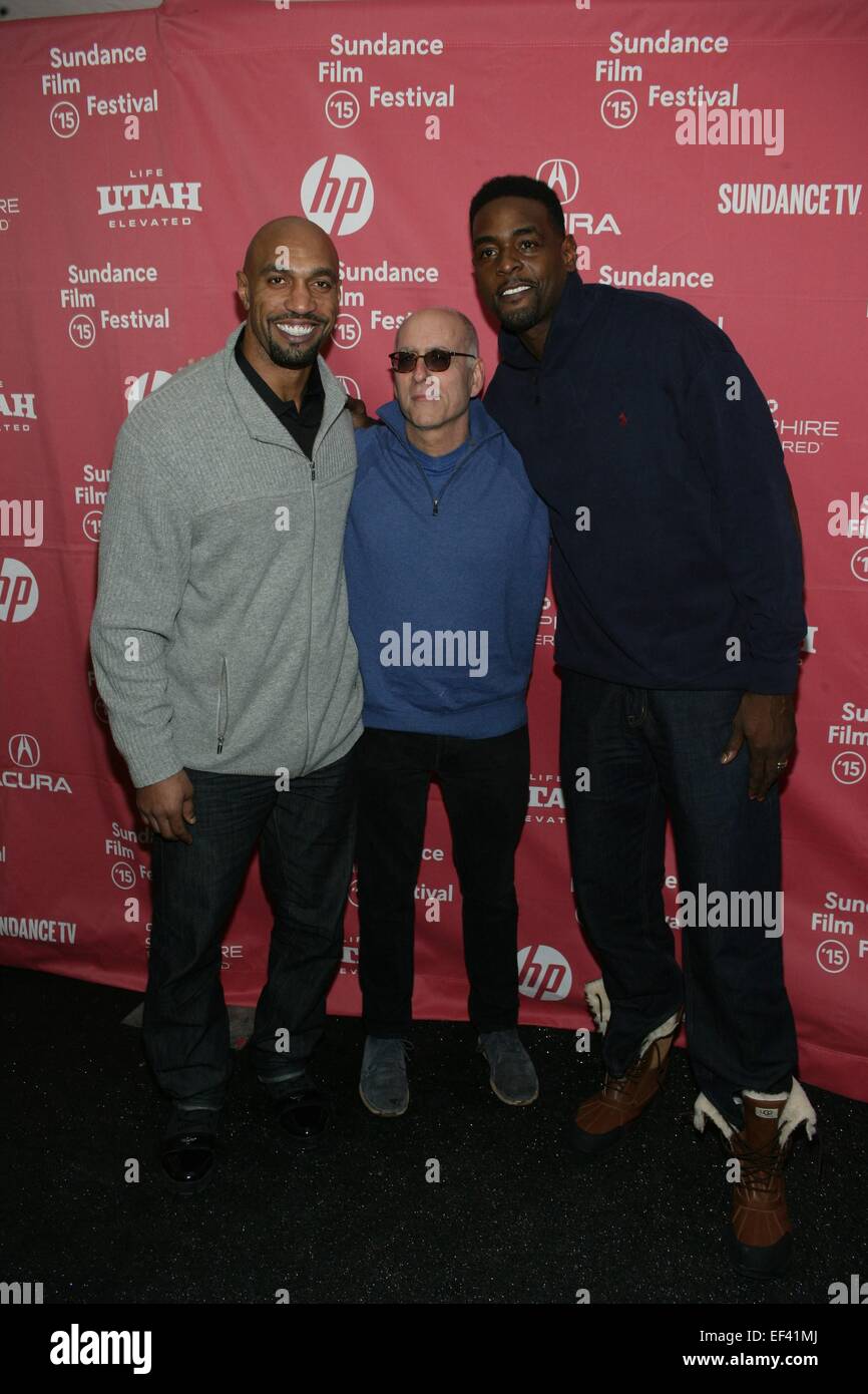 Julian Peterson, Peter Gilbert, Chris Webber at arrivals for UNEXPECTED ...
