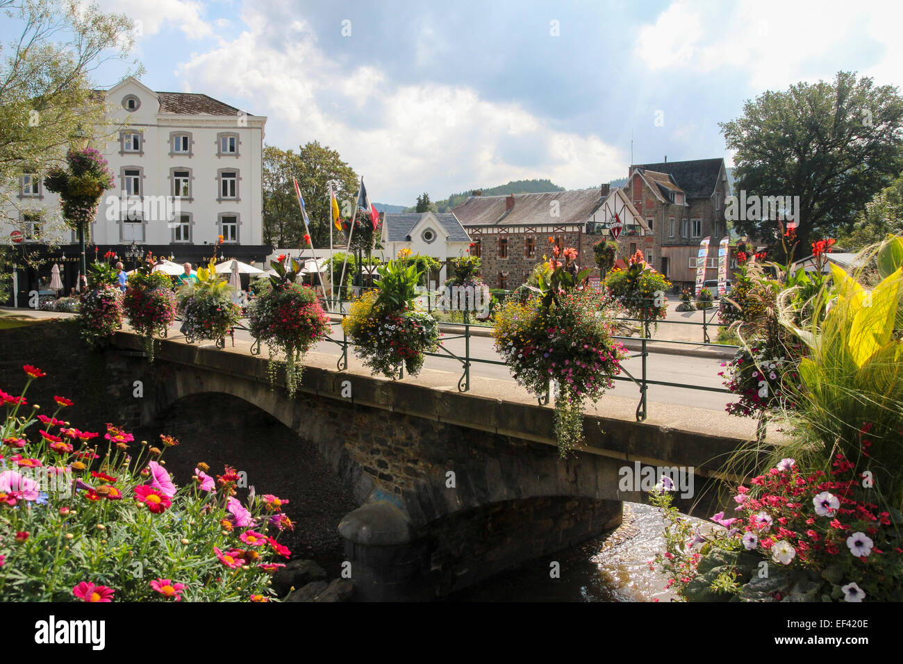 The Cascade de Coo, Waterfall, on the River Amblève in the Belgian ...