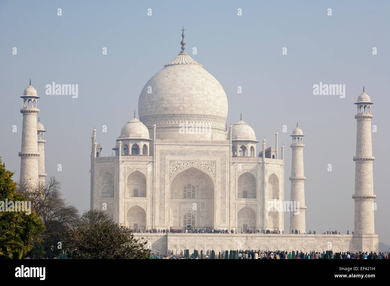 Taj mahal aerial view hi-res stock photography and images - Alamy