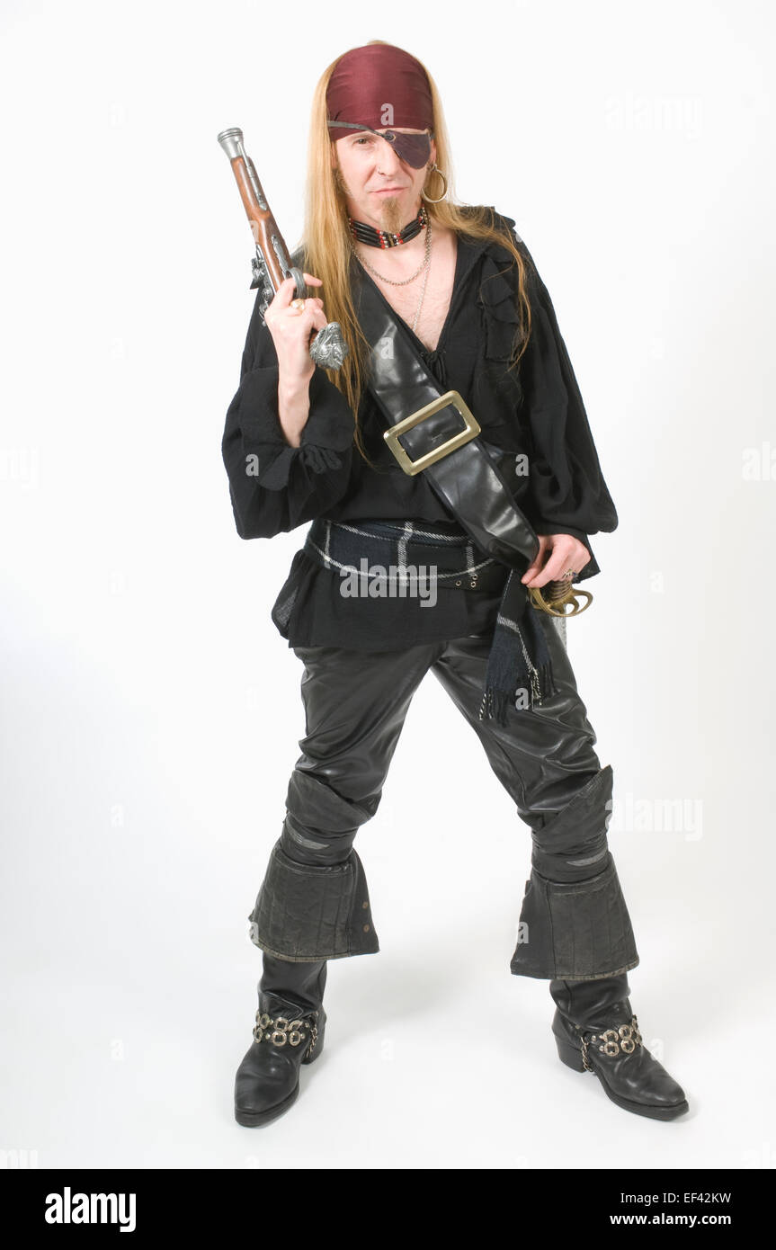 Pirate gun hi-res stock photography and images - Alamy