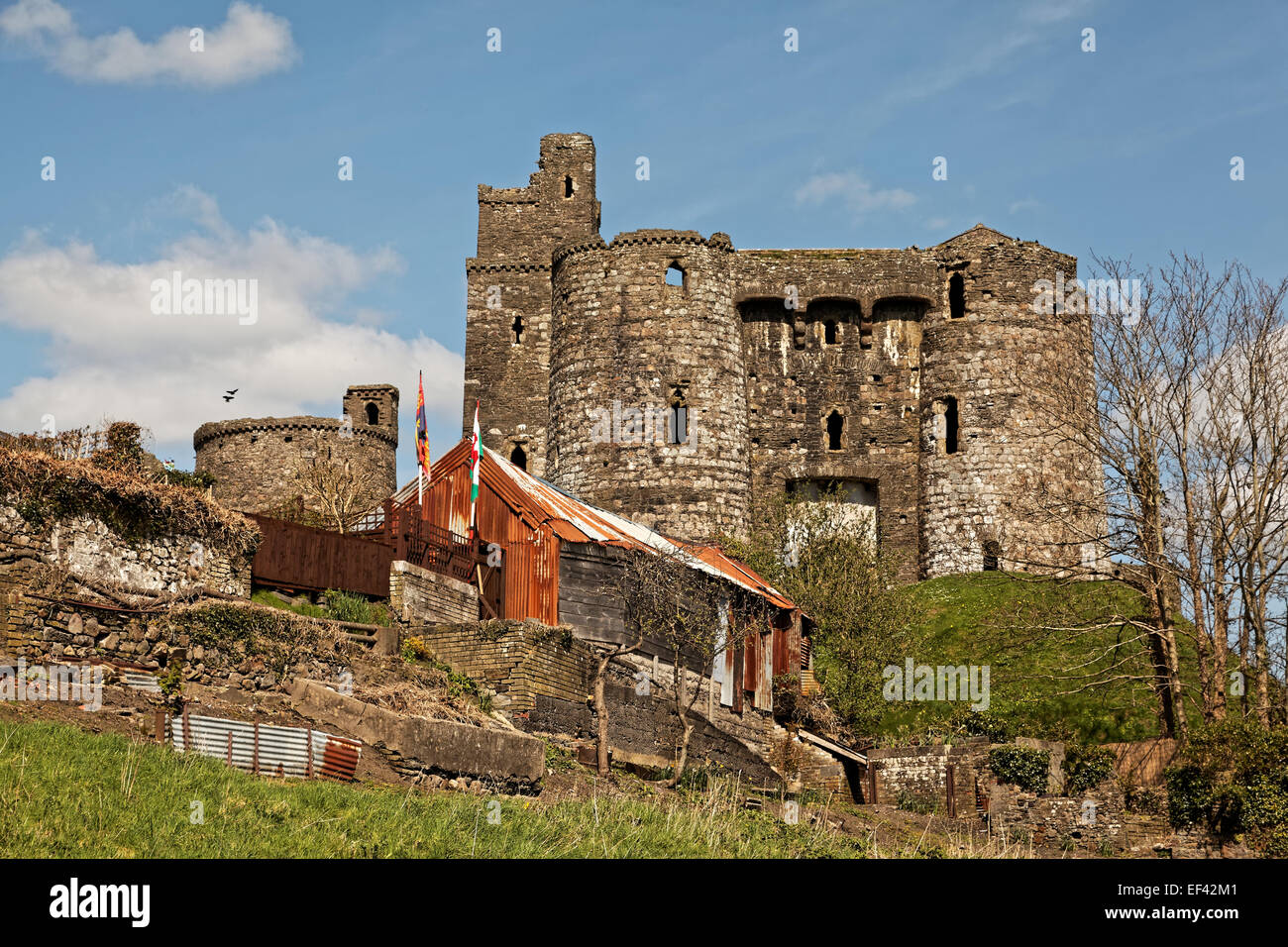 Kidwelly Castle, Carmarthenshire, Wales, UK Stock Photo - Alamy