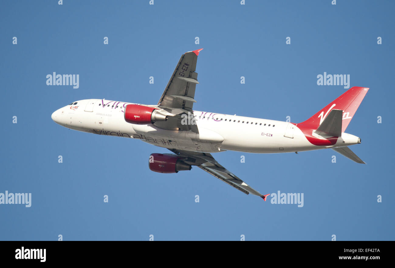 Virgin atlantic airbus a320 hi-res stock photography and images - Alamy