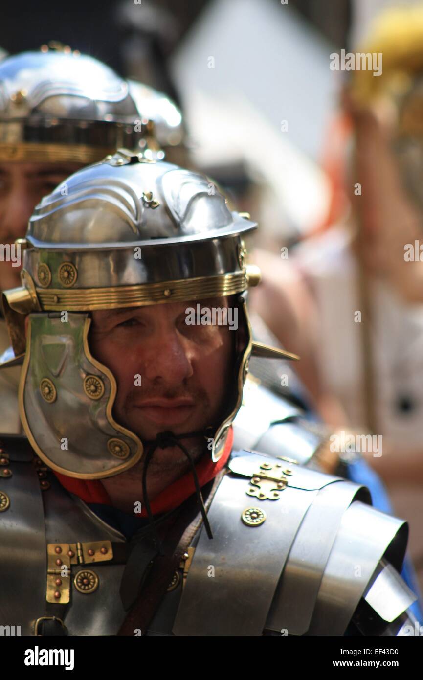 Armor of roman soldier hi-res stock photography and images - Alamy